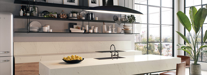 Caesarstone Quartz Countertops For Kitchen Cabinets JB