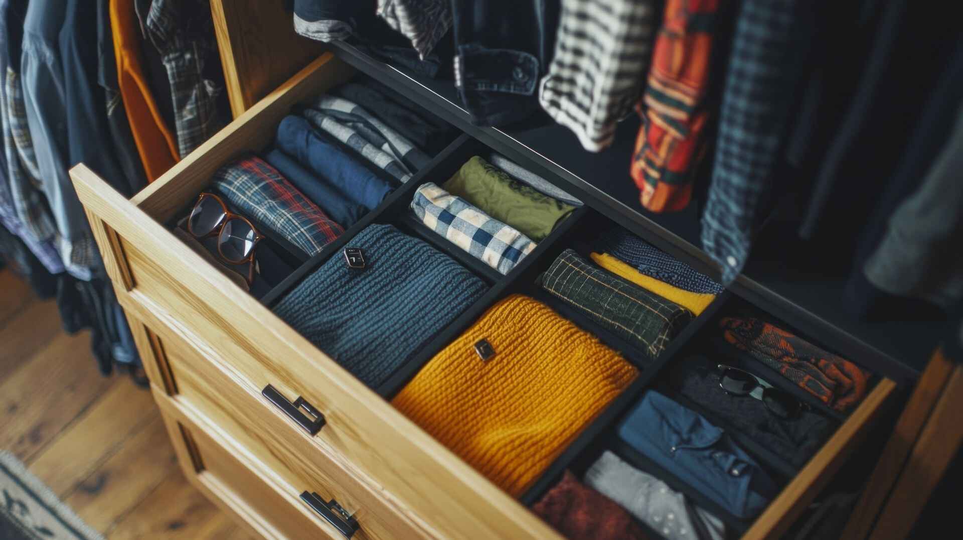 Wardrobe Drawer Organizers For Efficient Storage | JB