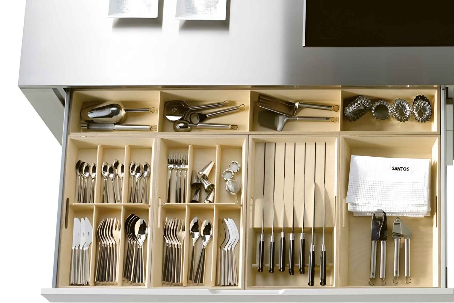 Premium Kitchen Drawer Organizers For Neat Storage