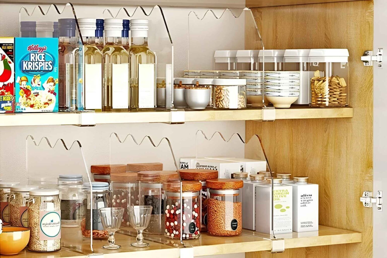 Stylish Shelf Dividers For Organizing Every Space